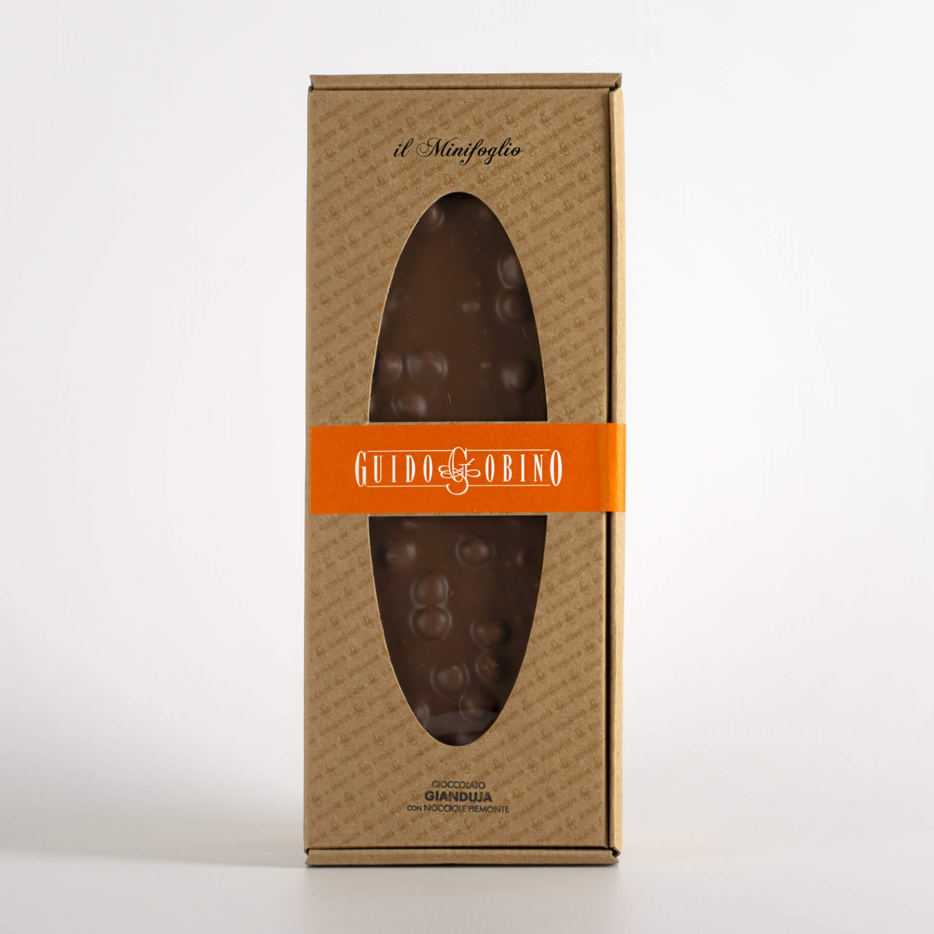 Foglio di Cioccolato Gianduja con Nocciola Piemonte I.G.P. 300g