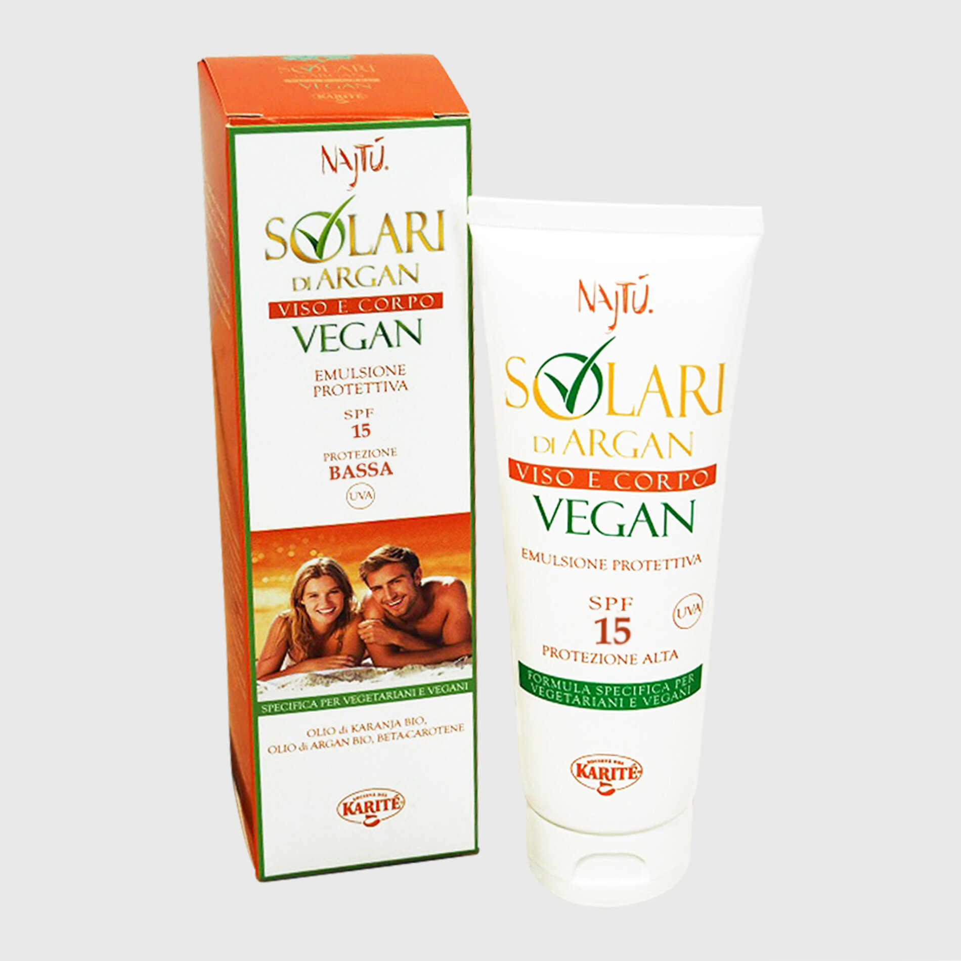 Solari Protection 15 Vegan 125 ml - Società del Karitè