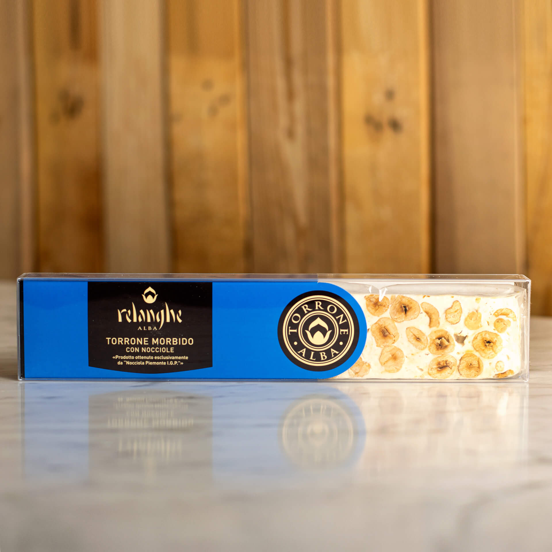 Blocchetto torrone Friabile con Nocciole Piemonte I.G.P.